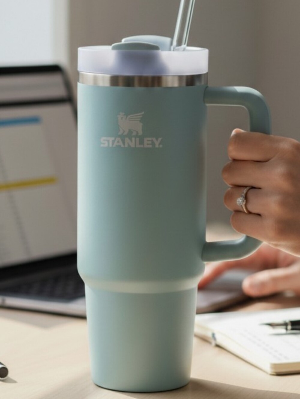 Stanley | Dining | Stanley 3 Oz Quencher H20 Flowstate Tumbler With ...